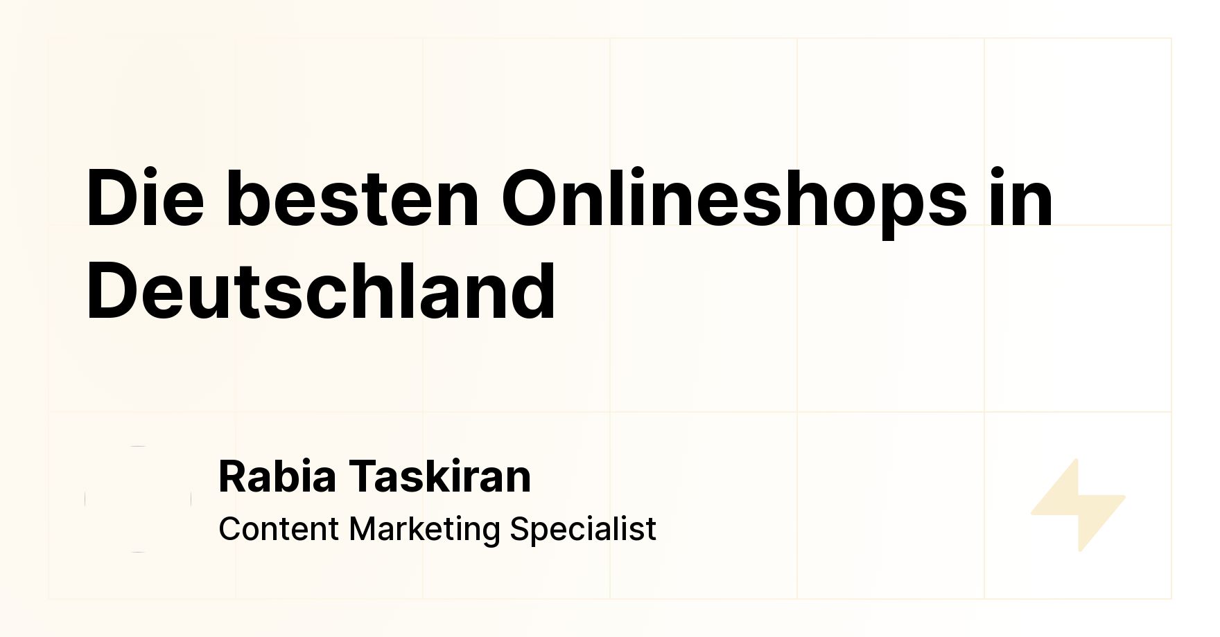 Die besten Onlineshops in Deutschland - ikas